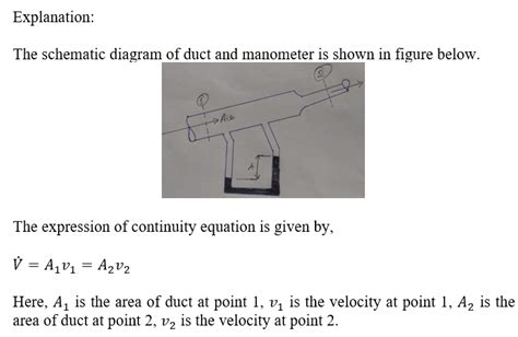 Answered Air At 105 KPa And 37C Flows Upward Bartleby