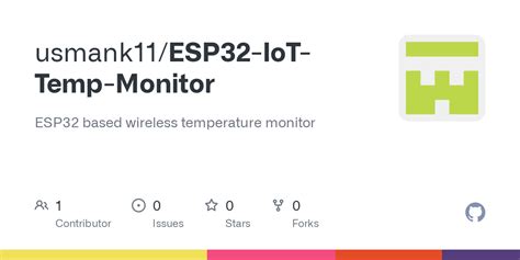 GitHub Usmank11 ESP32 IoT Temp Monitor ESP32 Based Wireless Temperature Monitor