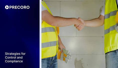 Vendor Procurement Strategies For Control And Compliance