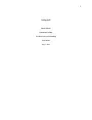 Dwilson Mod5 CodingAudit 05072021 Docx 1 Coding Audit Desire Wilson Rasmussen College COURSE