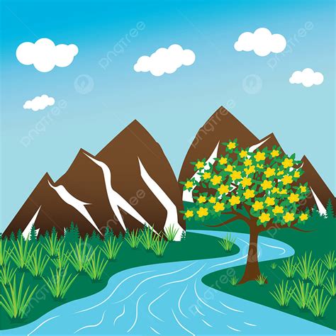 Birthday Border Clip Art Landscape