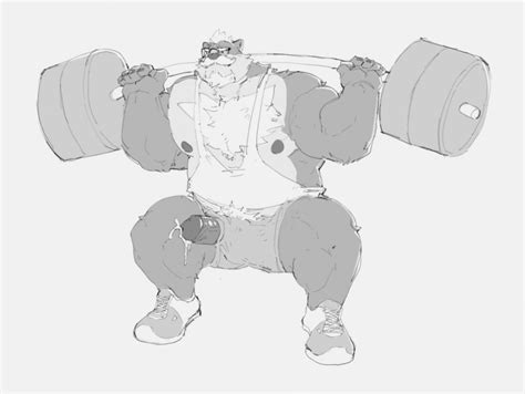 Rule 34 2022 5 Fingers Anthro Barbell Beard Big Muscles Big Penis Bodily Fluids Body Hair
