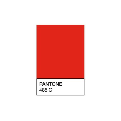 Pantone Red 485c