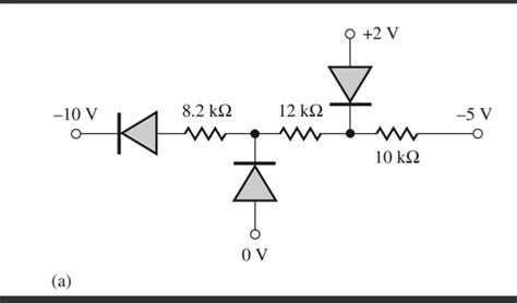 Reading Basic Diode Circuits Without Connecting Wires Shown