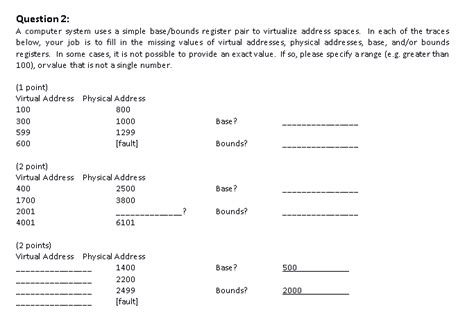 solved question 2 a computer system uses a simple