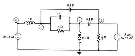 Solved Given Cicuit On Side For Ssh A Write The Node