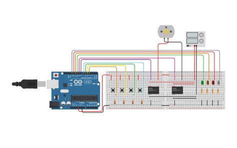 Circuit Design Practica Calificada 2 Tinkercad
