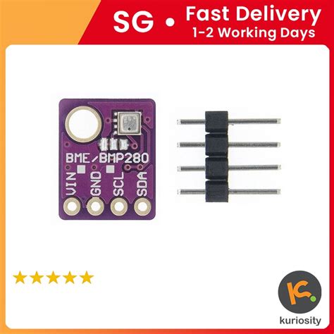 Temperature Barometer Sensor Bmp280 Shopee Singapore