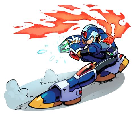 X And New Armor X Mega Man And 2 More Drawn By Drawloverlala Danbooru