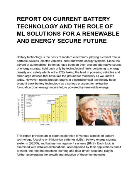 Batteryreport Pdf Lithium Ion Battery Battery Charger
