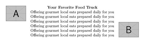Tables Aligning Three Columns Differently With Images Manually Broken And Wrap Around Text