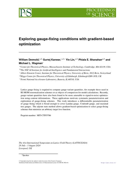 Exploring Gauge Fixing Conditions Pdf Exploring Gauge Fixing Conditions Pdf