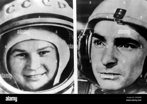 16 June 1963 Worlds First Woman Cosmonaut Valentina Tereshkova Has