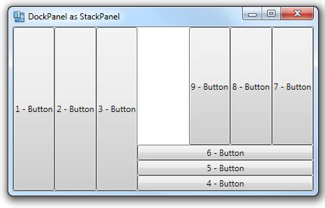 DockPanel Can Be Used Like A StackPanel Things You Should Know About WPF