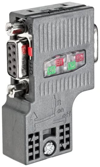 Siemens Rs485 Bus Connector Profibus Connector Tilted With Pg Socket