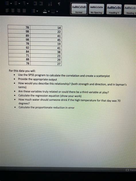 correlation this assignment will examine your ability to analyze the