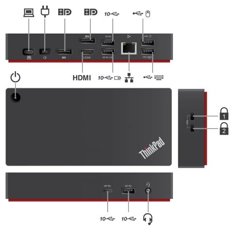 Lenovo Thinkpad Type Ay Docking Station Universal Usb C Dock Mit Netzteil Compuritas