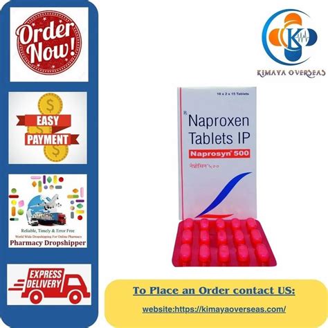 Naproxen 500 Mg Tablet At ₹ 100 Stripe Naproxen Tablets In Nagpur Id 2852487584912