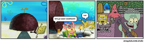 A Bunch Of Weird Spongebob Meme Comics I Made It Gets Very Strange