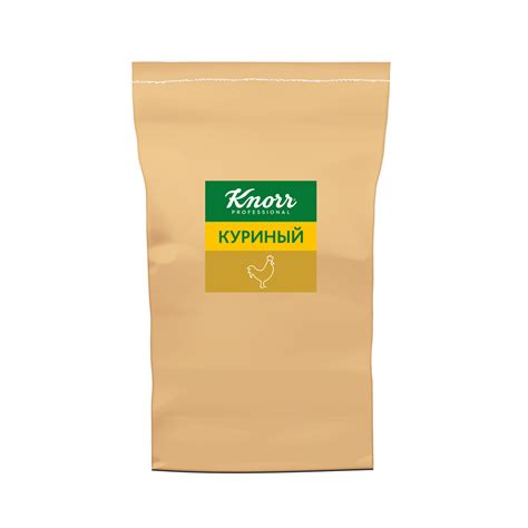 Бульон куриный, сухой "KNORR PROFESSIONAL" | 100ing.ru
