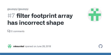 filter footprint array has incorrect shape · issue 7 · gausspy gausspy