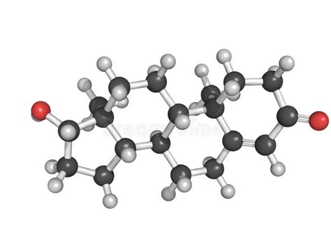 Chemical Structure Of Testosterone Stock Illustration Illustration Of Male Acne 34813649