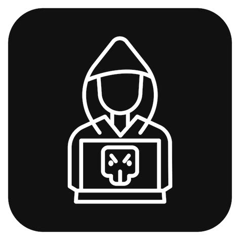 Premium Vector Hacker Vector Illustration