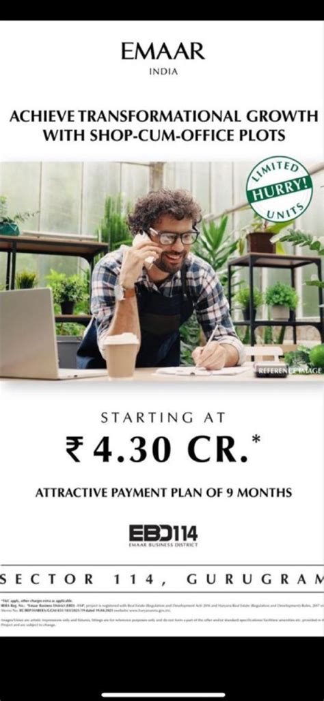 Punit Aggarwal On Linkedin Exclusive Sco Plots By Emaar Give Your Business The Edge With The Sco