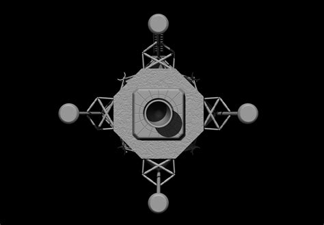 Lunar Module Apollo 11 Stl Obj Files For 3d Printers Etsy