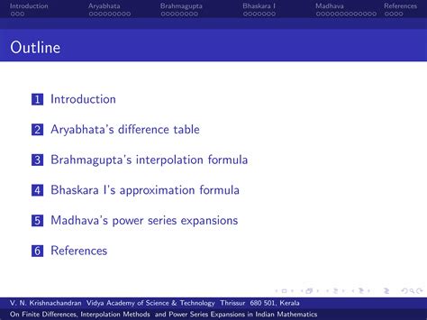 On Finite Differences Interpolation Methods And Power Series