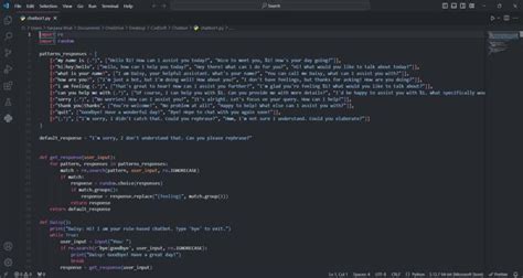 Sanjana K S On Linkedin My First Task Rule Based Chatbot Rule Based