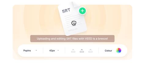 online srt editor edit subtitles and captions translate veed io