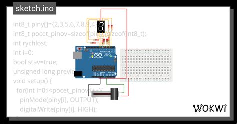7 Seg Dis Copy Wokwi Esp32 Stm32 Arduino Simulator