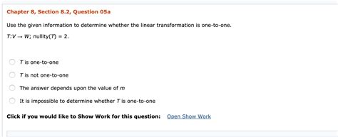solved chapter 8 section 8 2 question 05a use the given