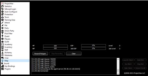 Bot Stuck At Connected Phbot Projecthax