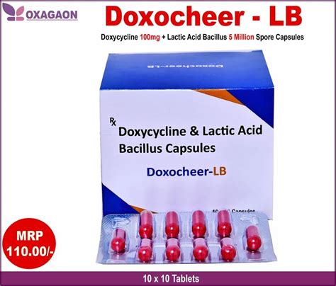Doxycycline Lactic Acid Bacillus Capsule For Hospital At Rs Box In Shrirampur