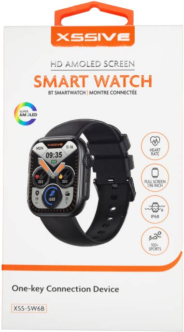 Xssive Smart Watch Xss Sw6b Black Mondiparts B V