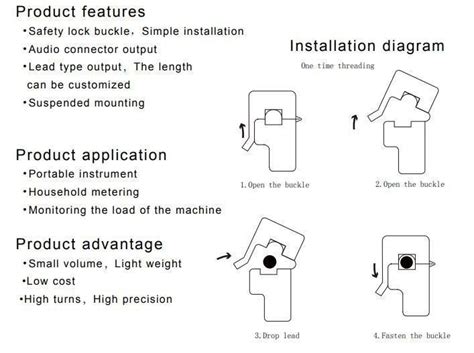 Sct 013 000 5a 10a 15a 20a 30a 50a 60a 100a Open Close Current Transformer Sct013 Non Invasive