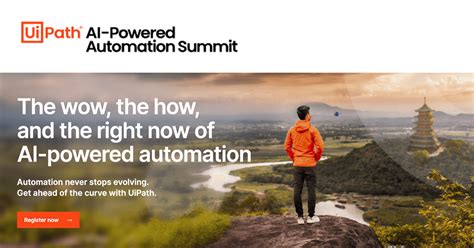 เชิญเข้าร่วมสัมมนา Uipath Ai Powered Automation Summit Bangkok 23 เม ย 2024 เวลา 8 00 13 00
