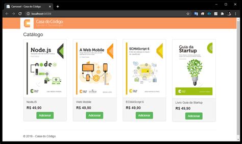 GitHub ReneMilare e Comerce ASPNET Core Curso da Alura de ASP NET Core e padrão MVC