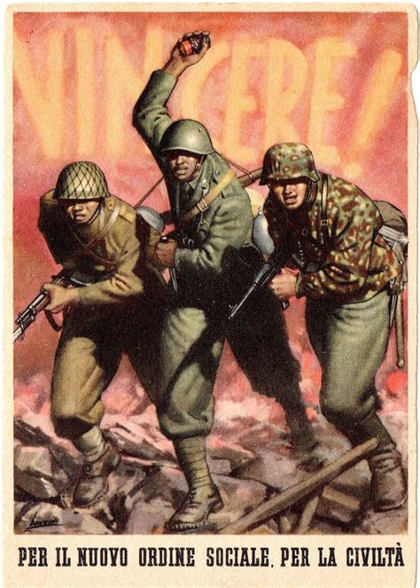 Итальянские пропагандистские плакаты времен Второй мировой войны Foto History — Livejournal