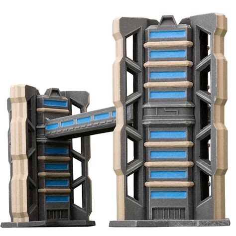 Hextech Binary Towers Alpha Omega Hobby