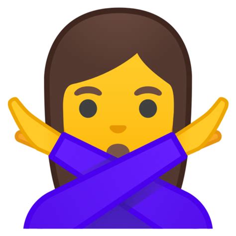 🙅 Person Gesturing No Emoji Meaning And Usage