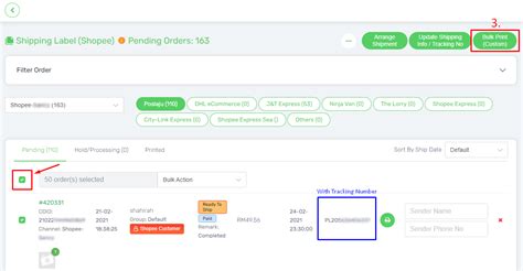 How To Print Shopee Shipping Label Version 3 Unicart Support Center