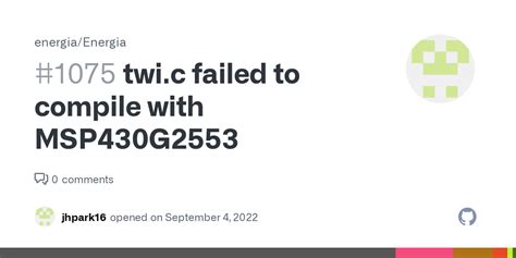 Twi C Failed To Compile With MSP G Issue Energia Energia GitHub
