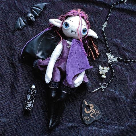 Vampire Plush Doll Sewing Pattern Pdf Instant Download Etsy