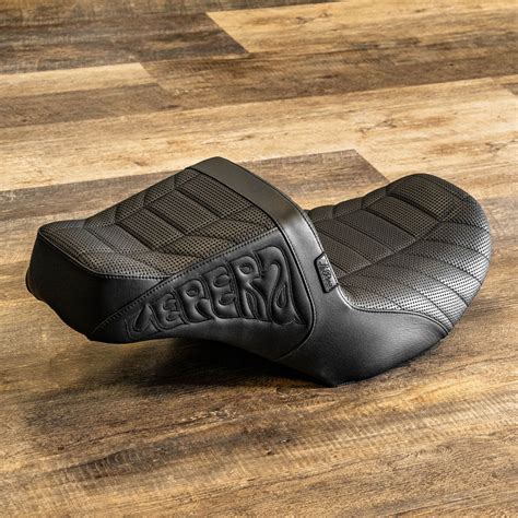 Lepera Og Basket Weave Tailwhip Seat For 2024 2025 Harley Touring