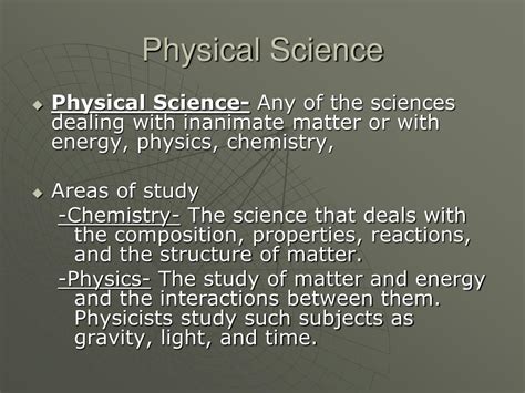 Ppt The Branches Of Science Powerpoint Presentation Free Download