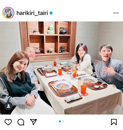 平愛梨公式インスタグラム（ Harikiri Tairi）から スポニチ Sponichi Annex 芸能