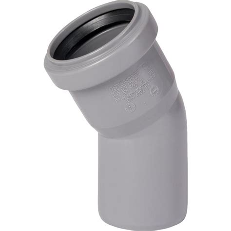 Polypropylen Bogen Ht B 30 ° Grau 75 Mm